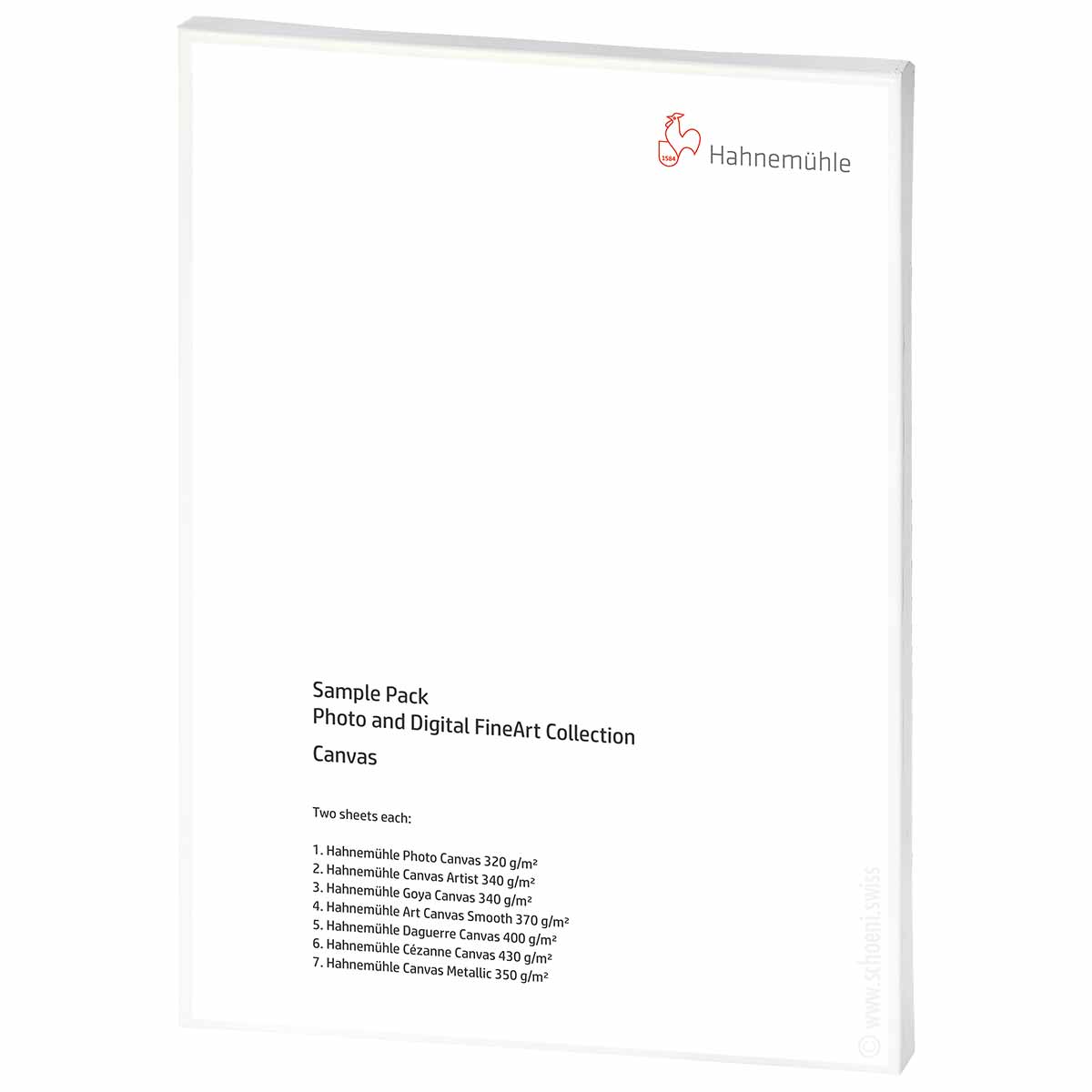 Hahnemühle Musterpack Photo Collection und Digital FineArt Collection ...